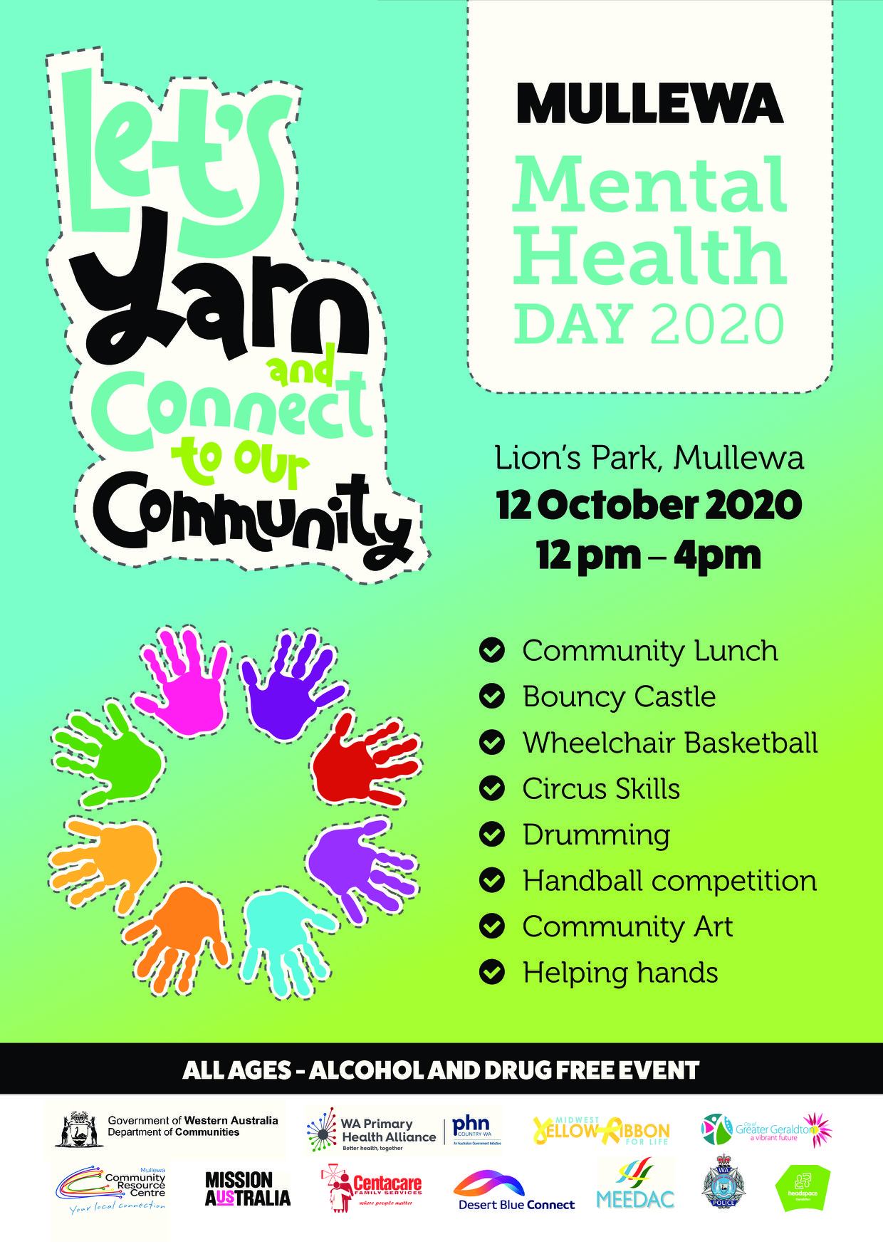 October 10th 17th Is Mental Health Desert Blue Connect Facebook