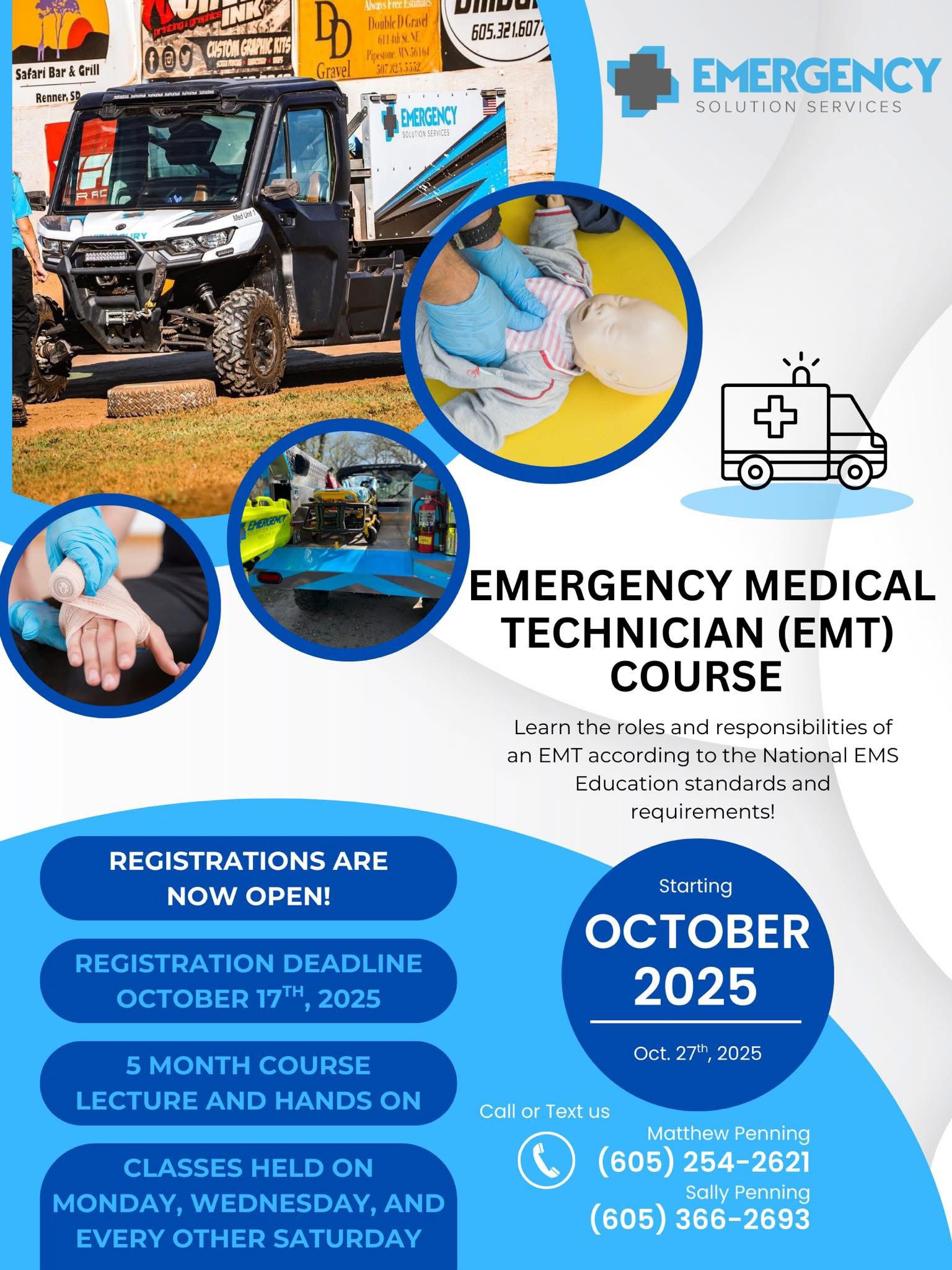 Emergency Medical Technician Course