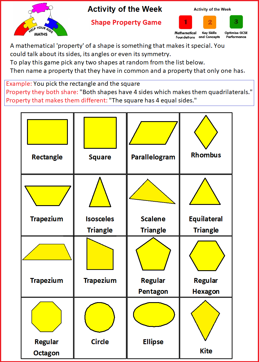 Bourne Tuition - This looks like a fun way to learn 2d shapes. | Facebook