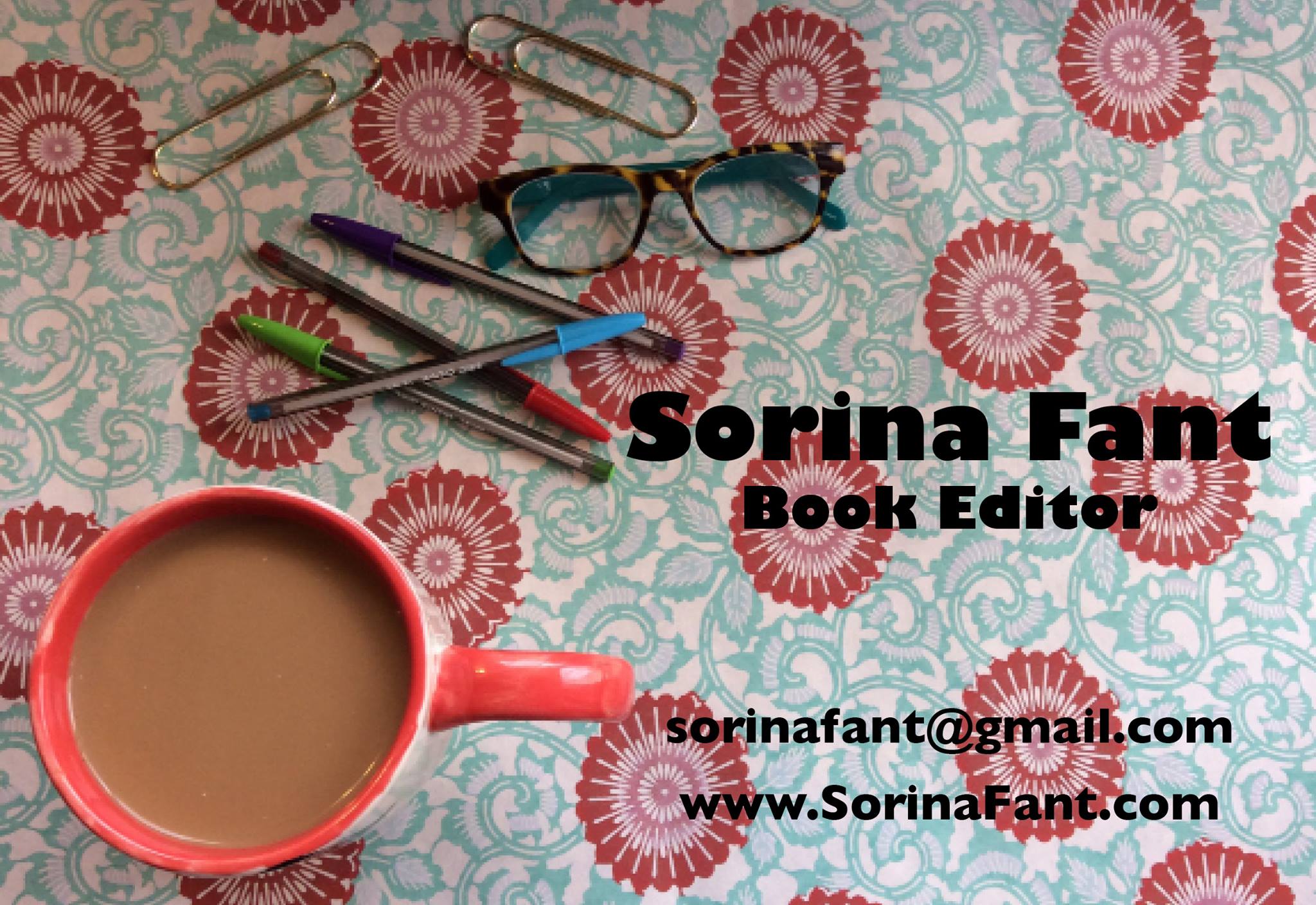 Sorina Fant - writer, editor