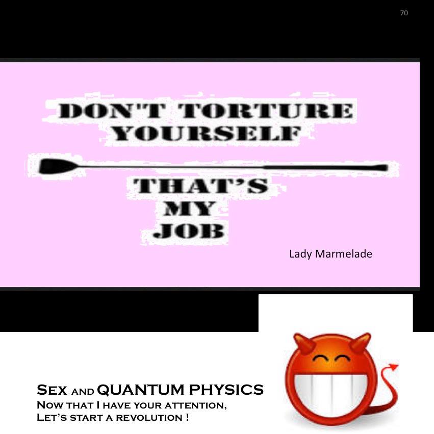 Sex And Quantum Physics