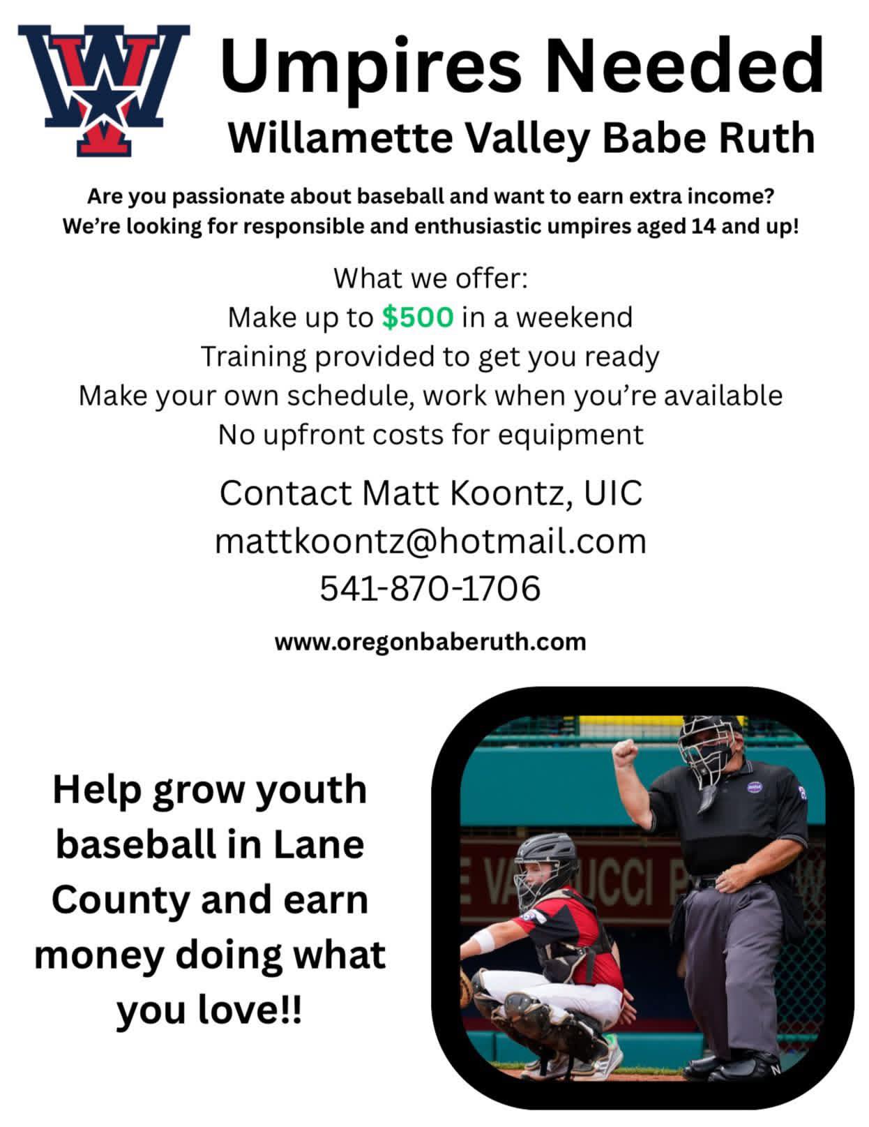 Cottage Grove Babe Ruth | Cottage Grove OR