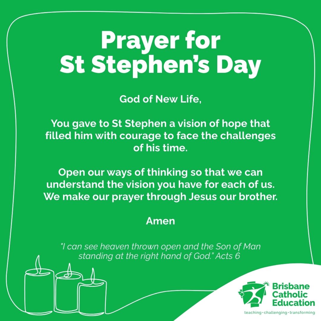 St - St Stephen’s Day 💙 🙏 Today we honour Saint Stephen, the first ...