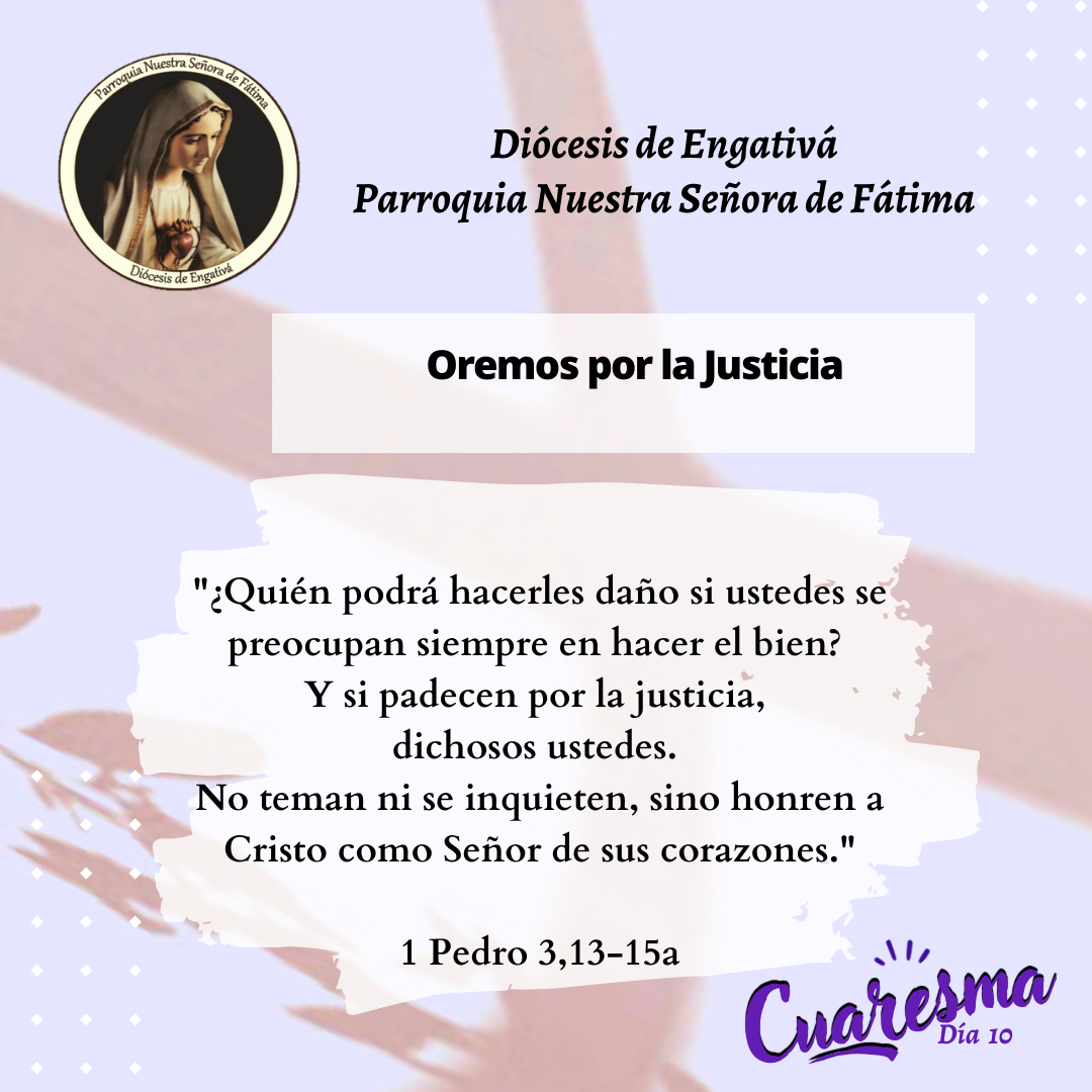 Parroquia Nuestra Señora De Fátima Diócesis De Engativa 🌹 Recuerden