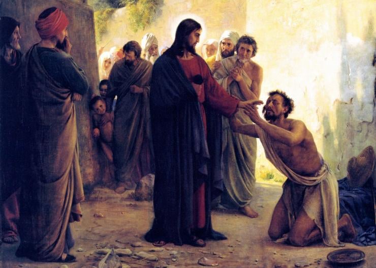 TODAY'S GOSPEL MARK 10:46-52 As Jesus was leaving Jericho with his ...