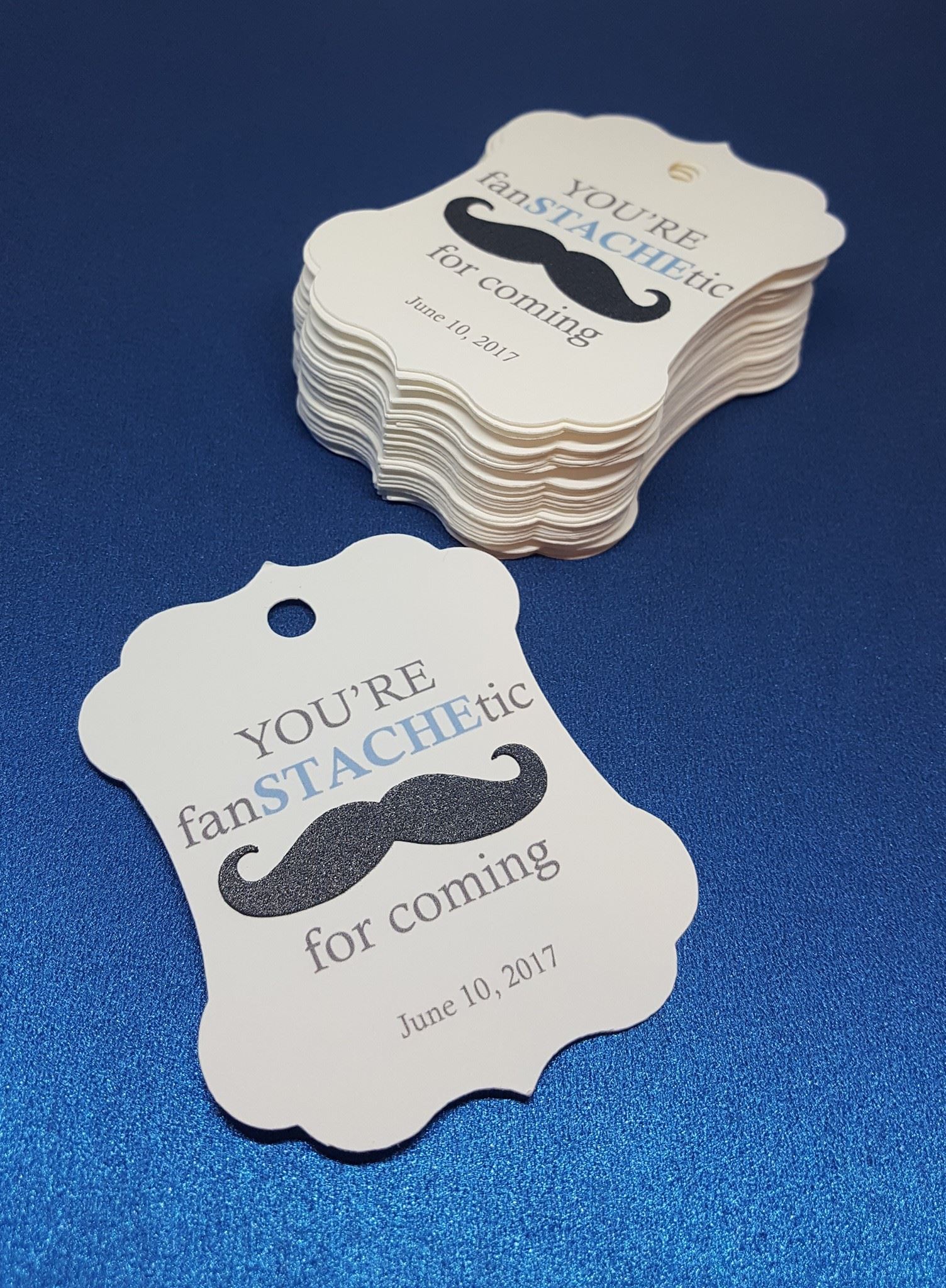 New mustache gift tags now... - Artsyfartsymommy.com