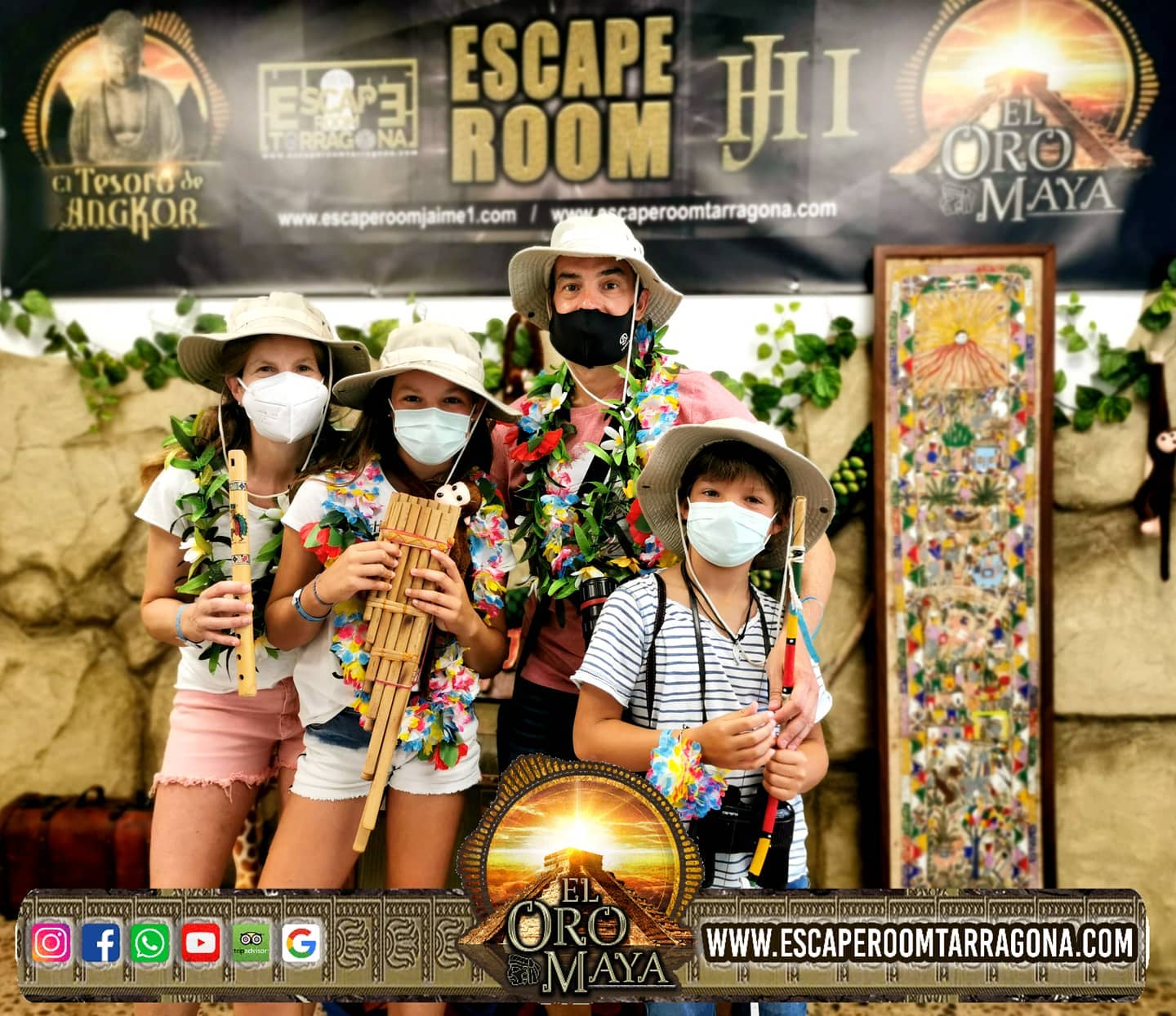 Esa fantástica familia no dudó en... - Escape Room Tarragona