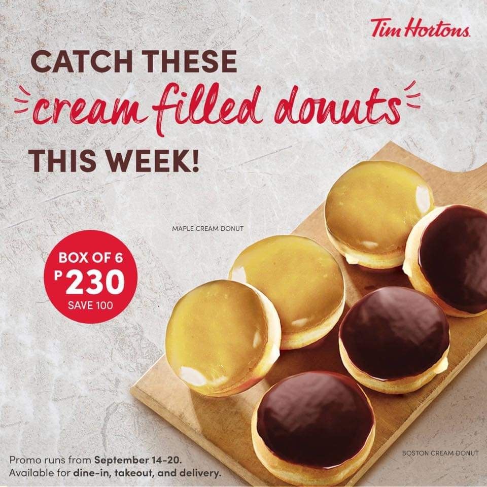 FoodLover - Labas mga Ka Tim Hortons,,,,,,, Grab their...