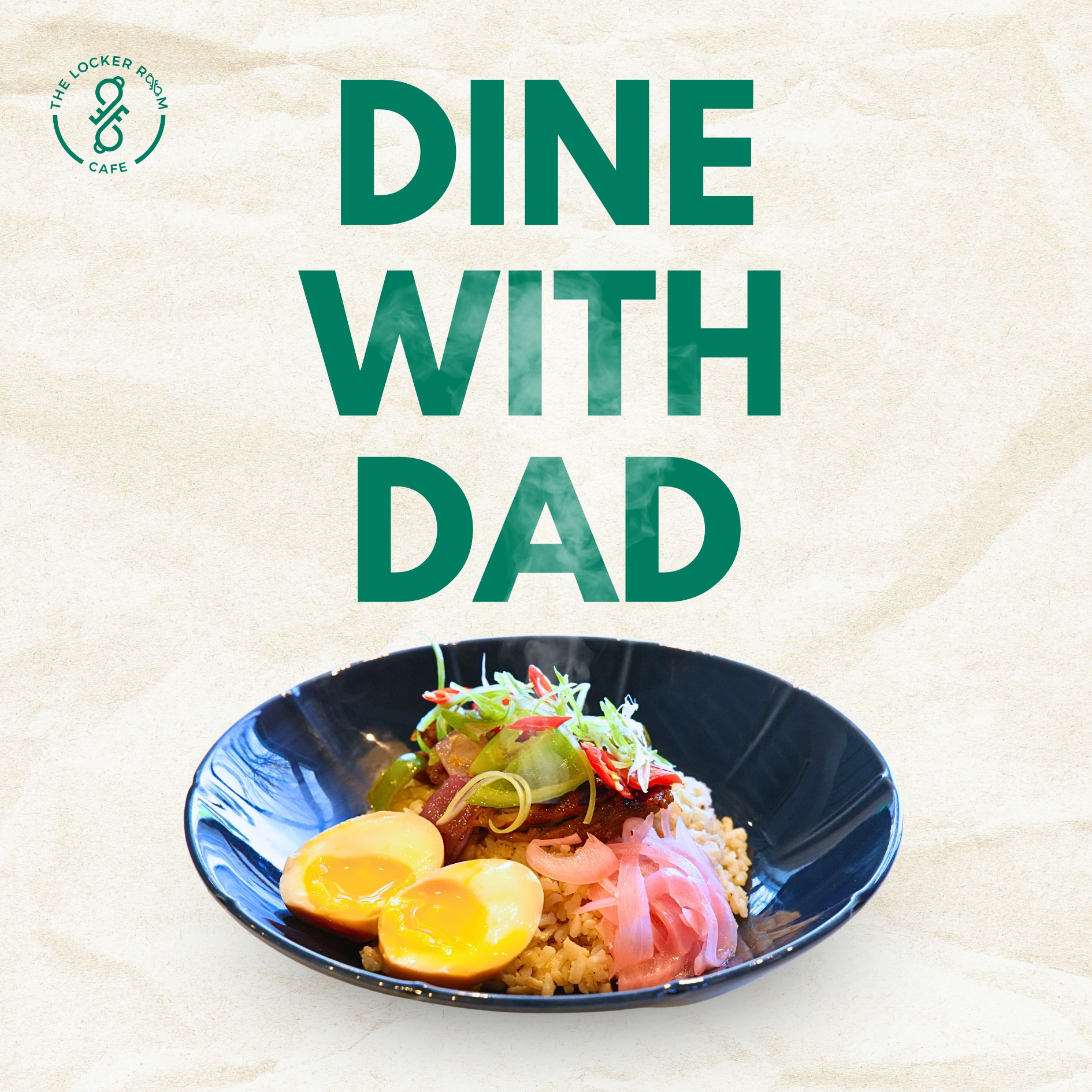 Happy Fathers Day Treat Dad To A The Locker Room Cafe 7799