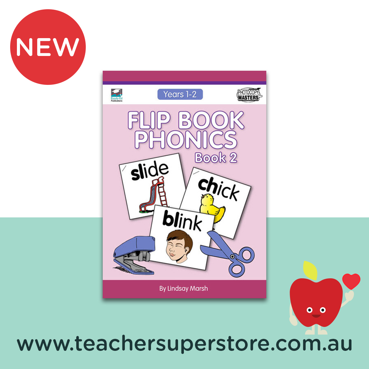 NEW: Flip Book Phonics: Book 2 Flip... - Teacher Superstore