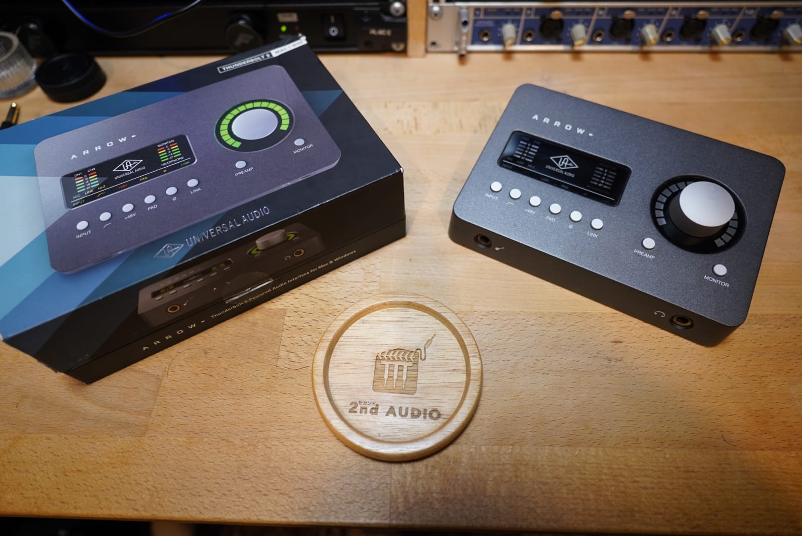 2nd Audio Uad Arrow พร้อ กล่อง Audio Interface จาก