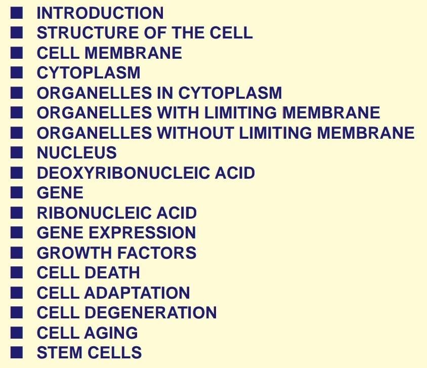 Dear Biology - INTRODUCTION CELL All the living things... | Facebook