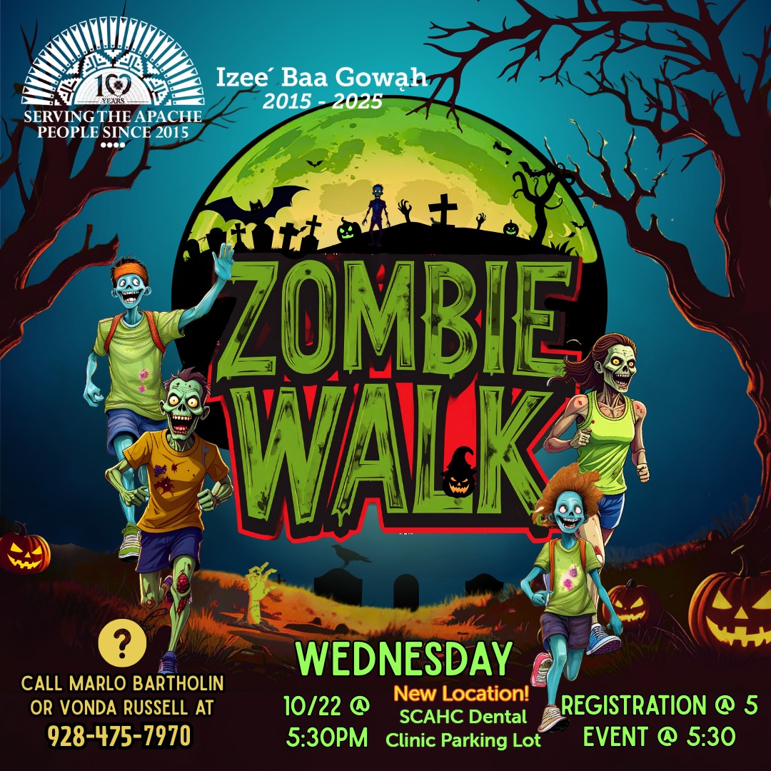 San 🧟‍♀️ The Zombie Walk Is Here 🧟 Grab Your Costumes Put On Your