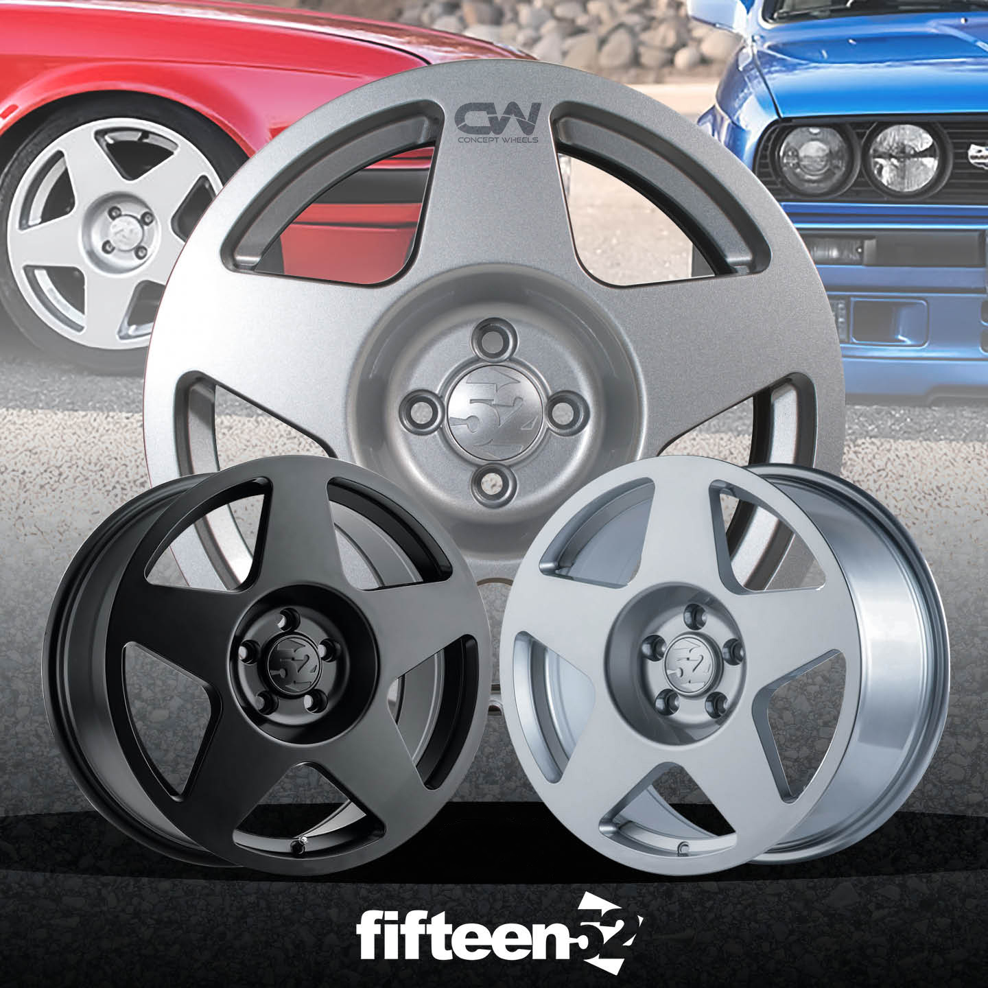 Concept Wheels - 17" FIFTEEN 52 REPS AVAILABLE AT CONCEPT...