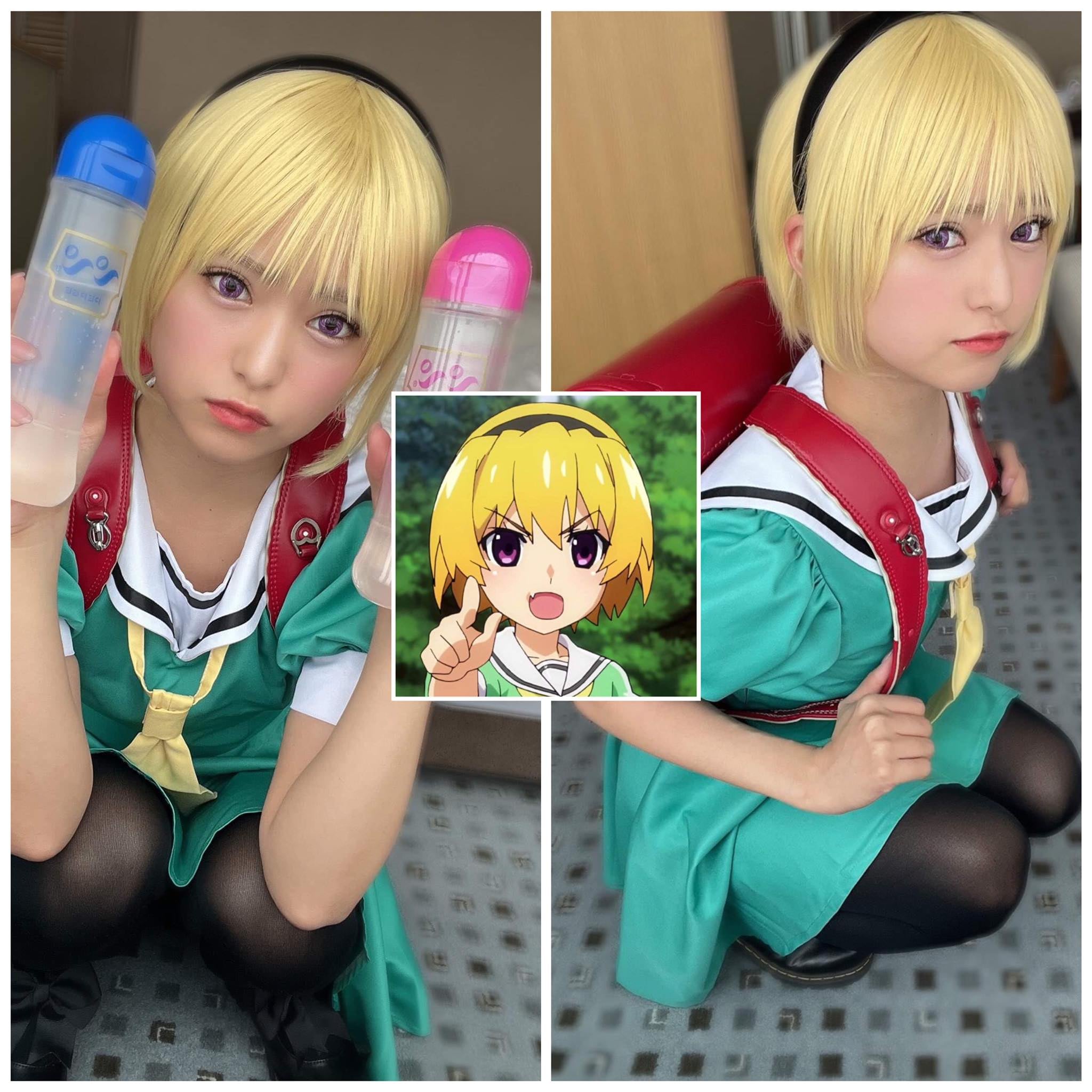 Mitsuki Nagisa คอสเพลย์เป็น Satoko Animedaily อนิเมะเดลิ