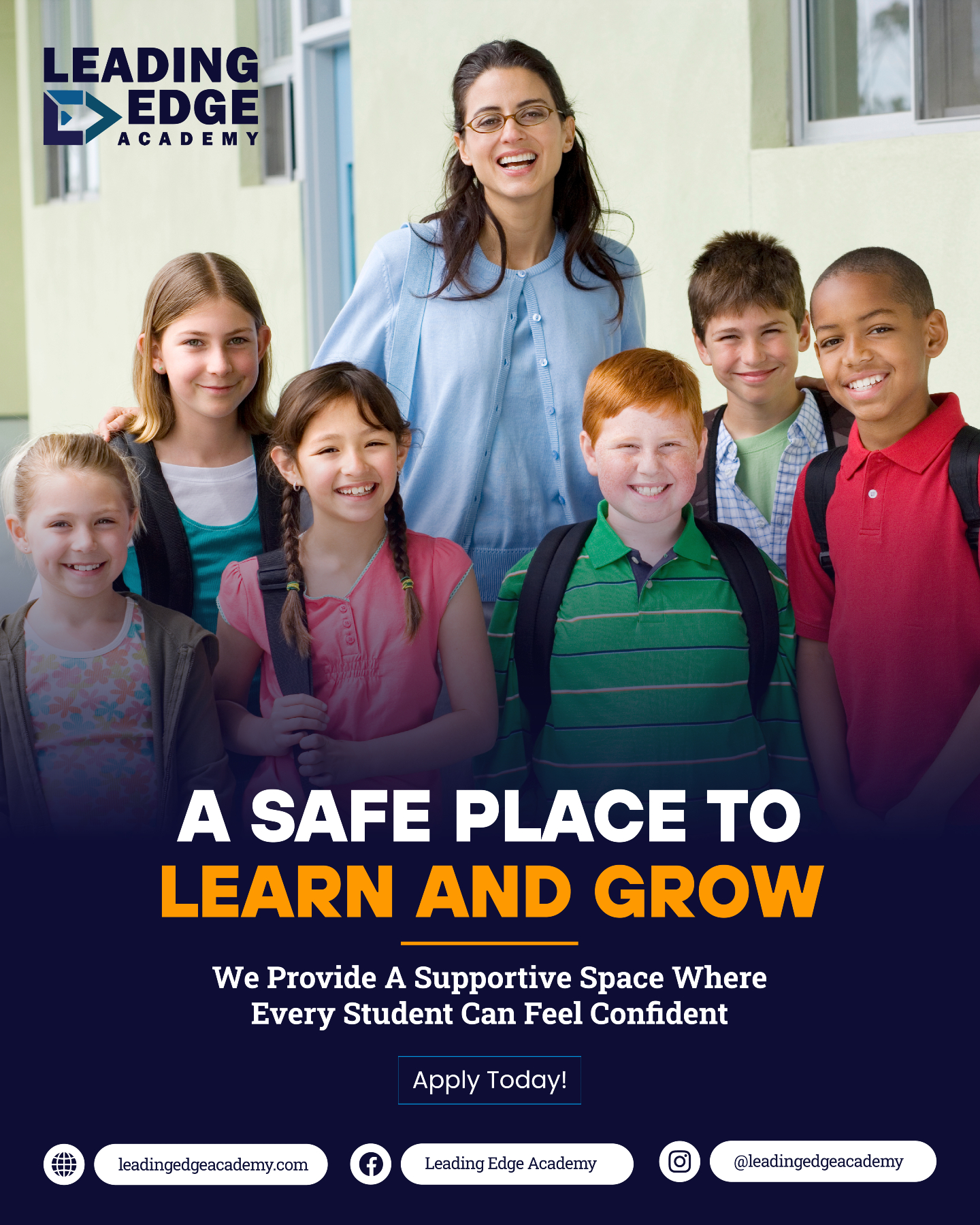 Leading - Every child deserves a place where they feel safe, supported ...