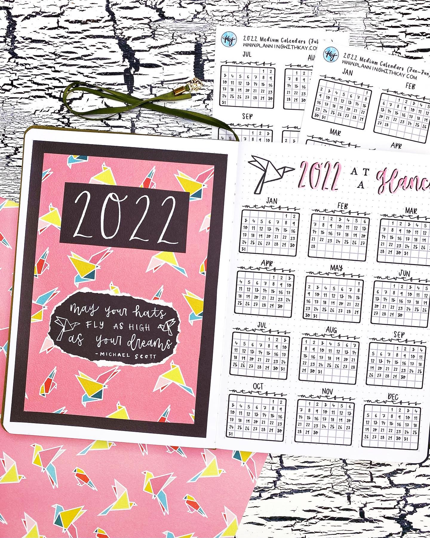 Planning With Kay - Introducing the start of my 2022 bullet journal ...