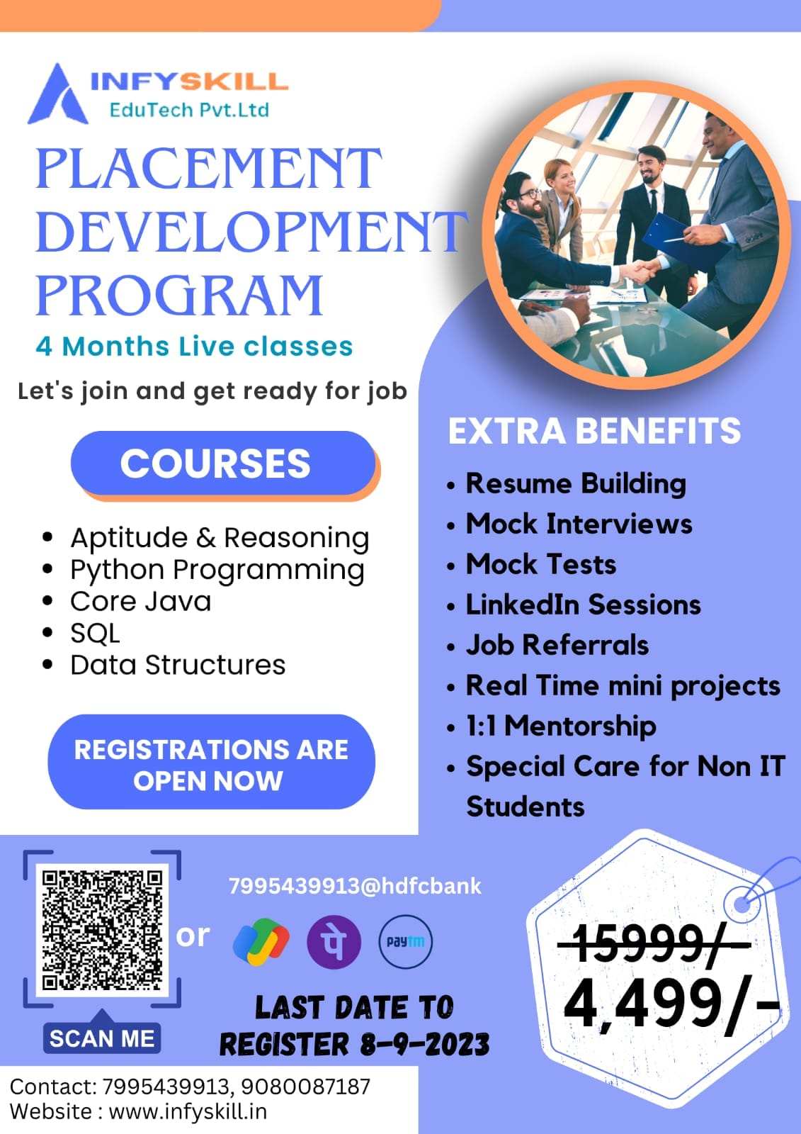 Infyskill Introducing Our Comprehensive Placement Development Program 3580