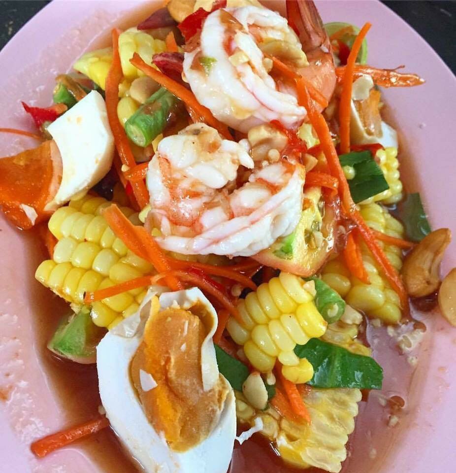 ตำข้าวโพดไข่เค็ม ♨เครื่องปรุง ปลาร้าปรุงสุก เป๊ะ Facebook