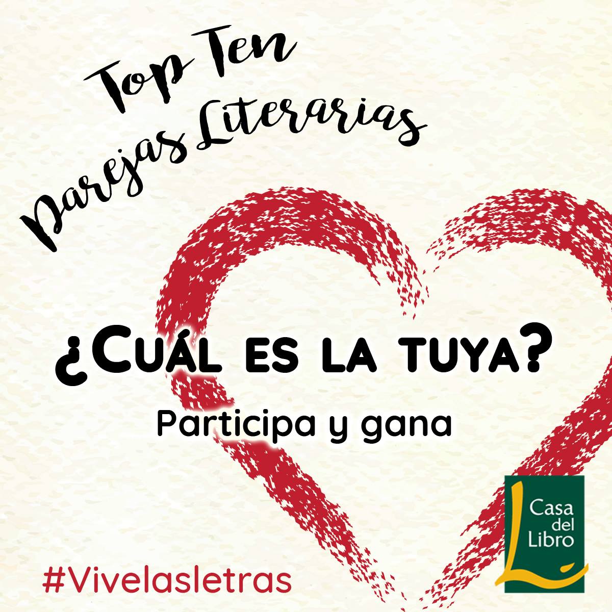 Casa del libro - 💌 ¡BUSCAMOS LAS TOP 10 PAREJAS... | Facebook