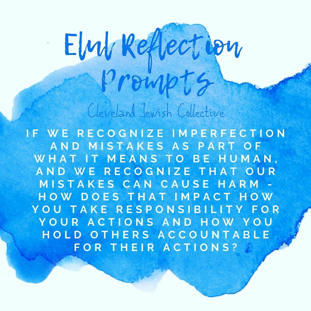 The Hebrew month of Elul is... - Cleveland Jewish Collective