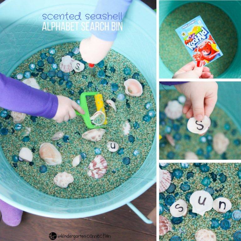 This Seashell Alphabet Sensory... - The Letters of Literacy
