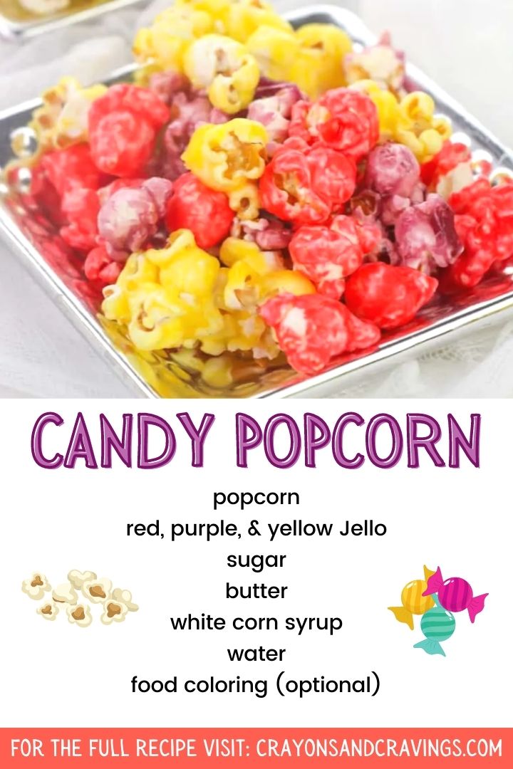 Crayons & Cravings - CANDY POPCORN!!! 🍿 PRINTABLE RECIPE: https ...