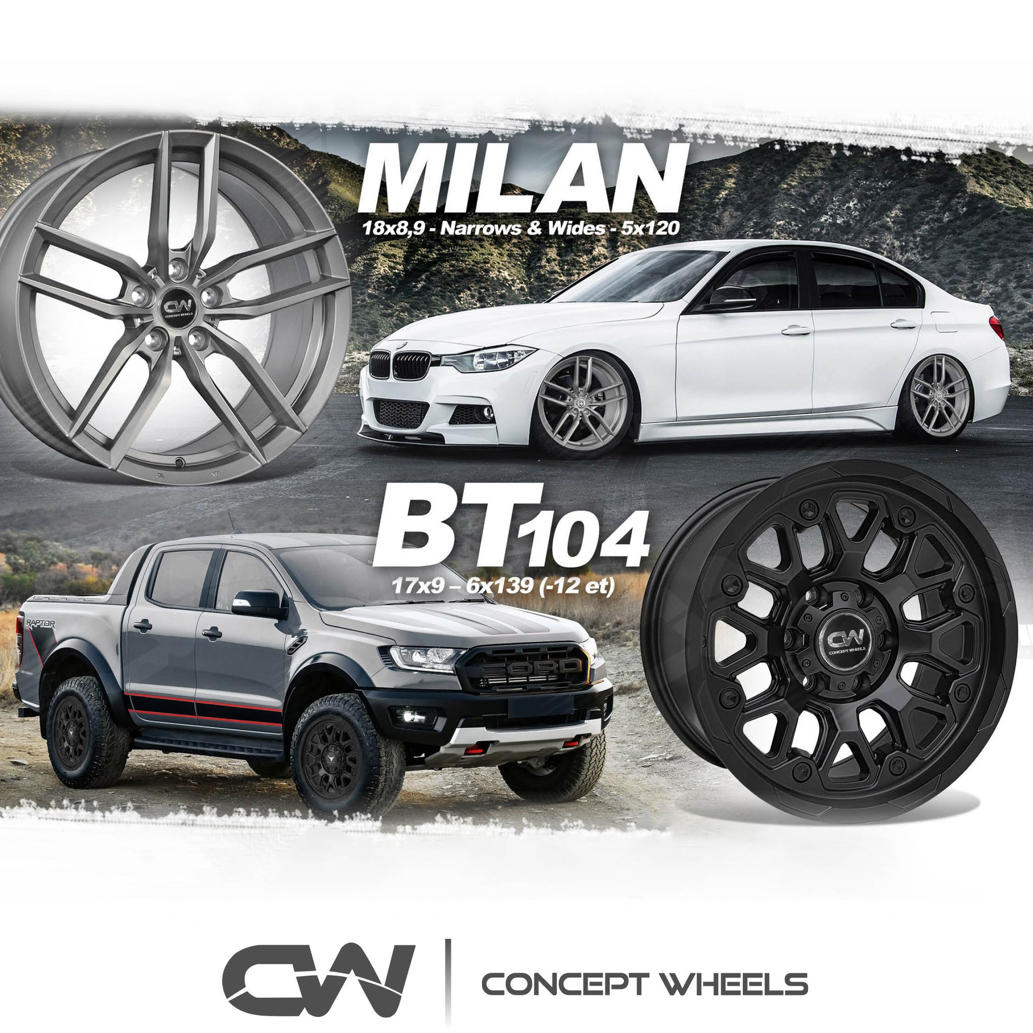 Concept Wheels - NEW WHEELS COMING SOON THIS DECEMBER