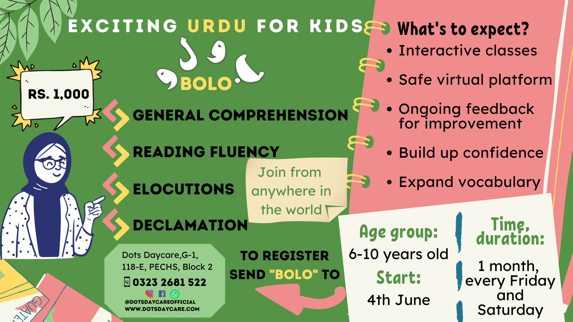 Dots - Are you worried about your child’s weak grip on Urdu ...