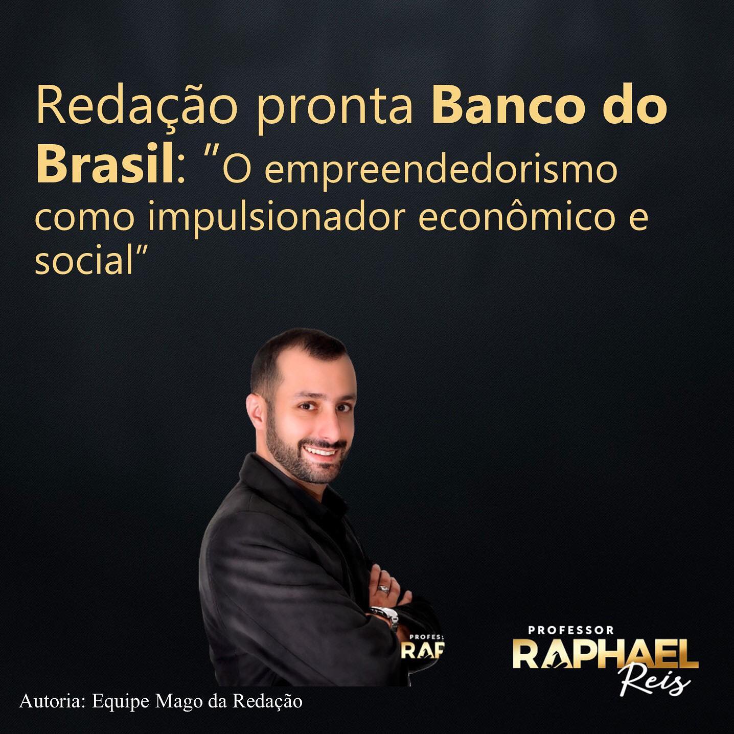Vai Fazer O Concurso Do Banco Do Professor Raphael Reis