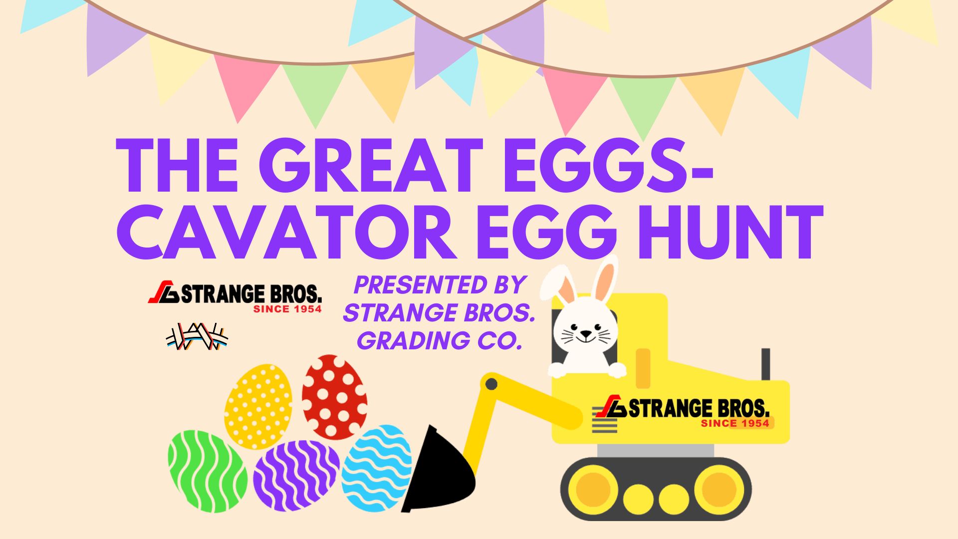 Easter at BridgeWay & The Great Eggs-Cavator Egg Hunt