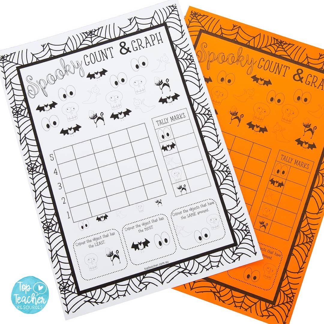 Top Teacher - 🎃👻 This weeks #TpTFreebie is a spooky maths...