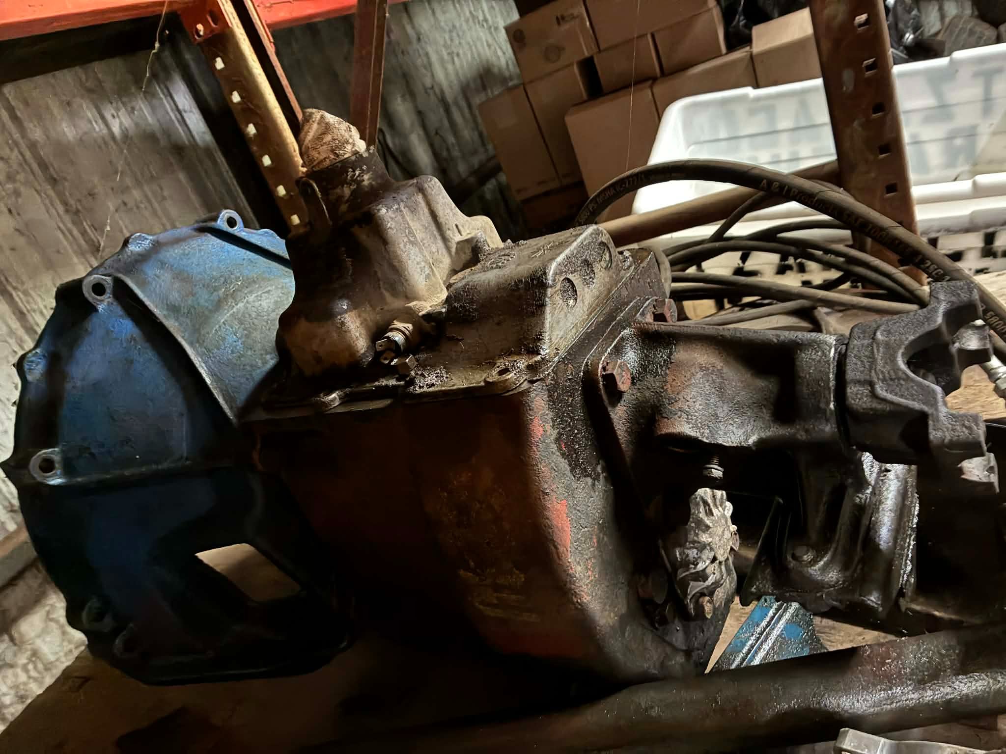 Ford 360fe Bellhousing And Np435 Transmission Car Engines And Engine 6862