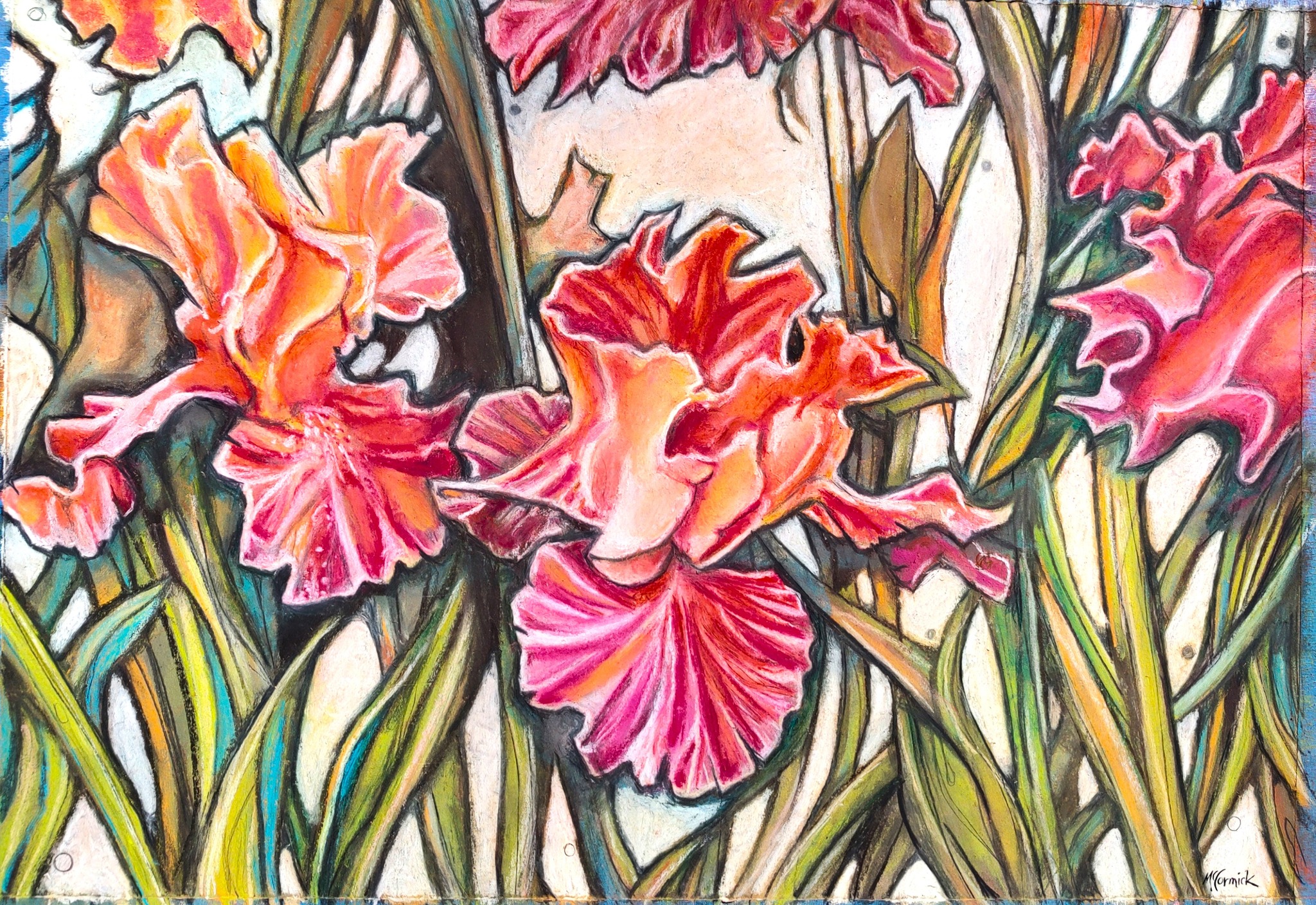 David Durward This Morning I Put The Final Touches On Another Pastel