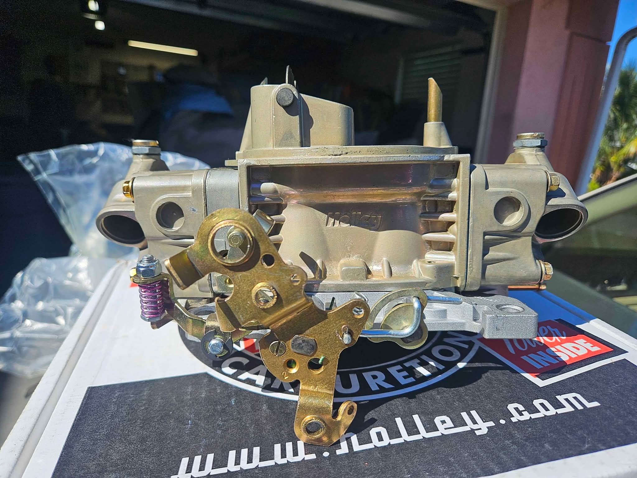 Holly Carburetor 750cfm Double Pumper Car Engines And Engine Parts