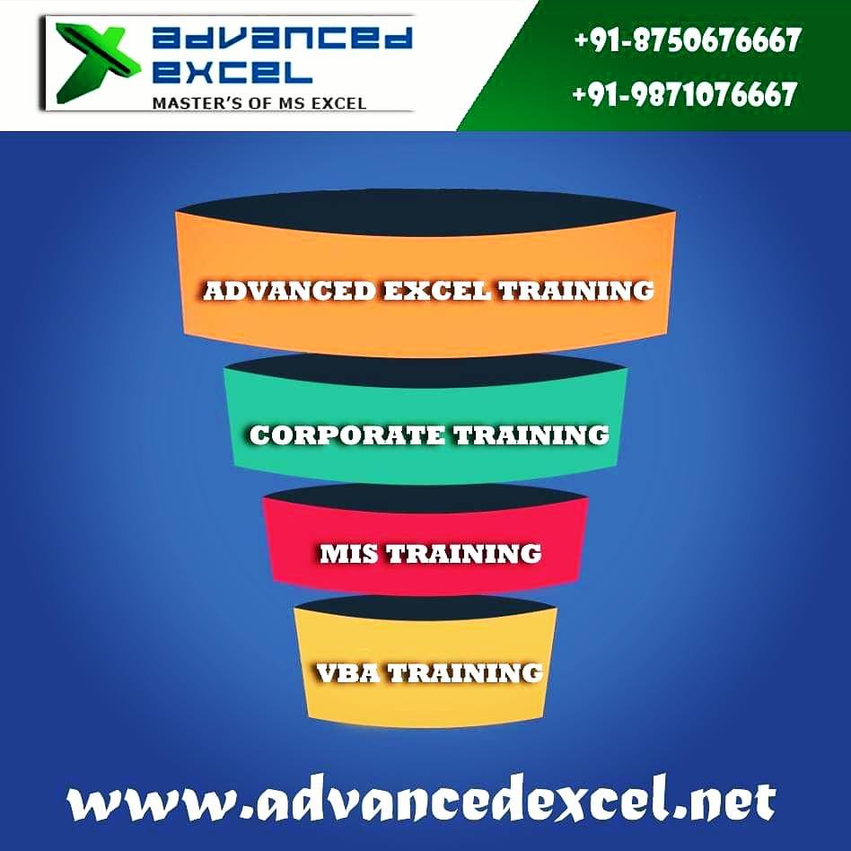 Advanced Excel Institute Advanced Excel Training In Gurgaon Excel 6776