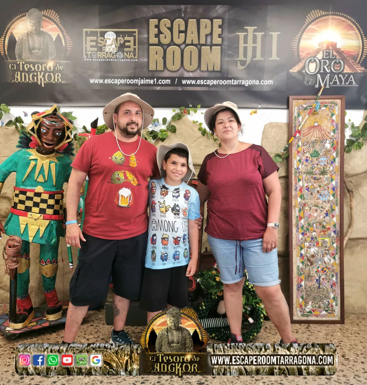 Esta fantástica familia logró su... - Escape Room Tarragona