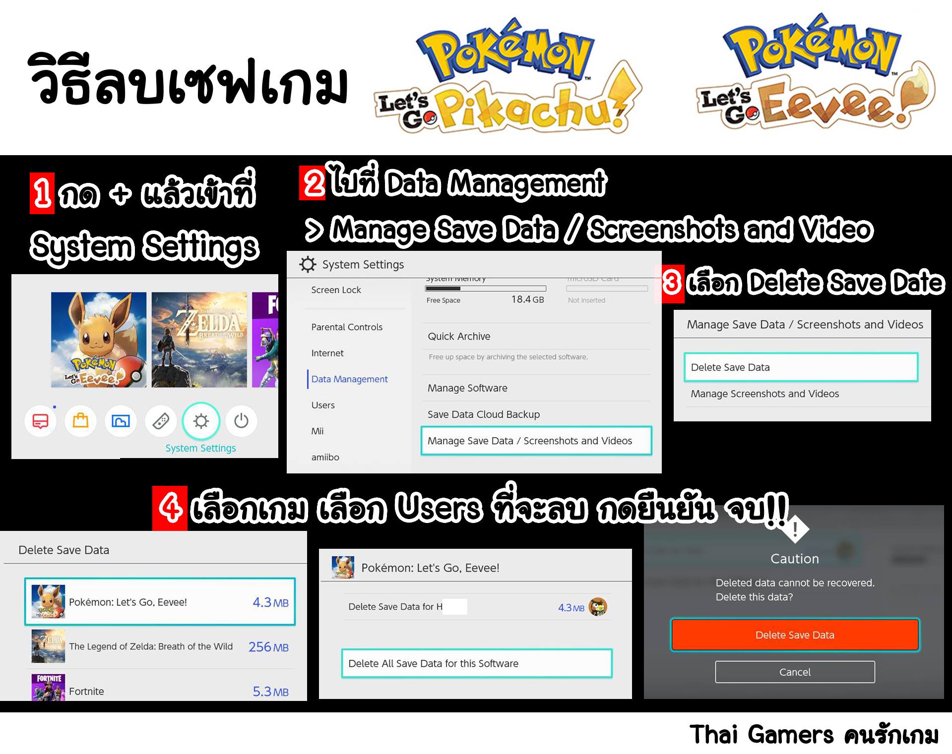 Thai Gamers คนรักเกม - อยากเล่น Pokemon: Let's Go ใหม่ ไม่อยากเล่นต่อ ...