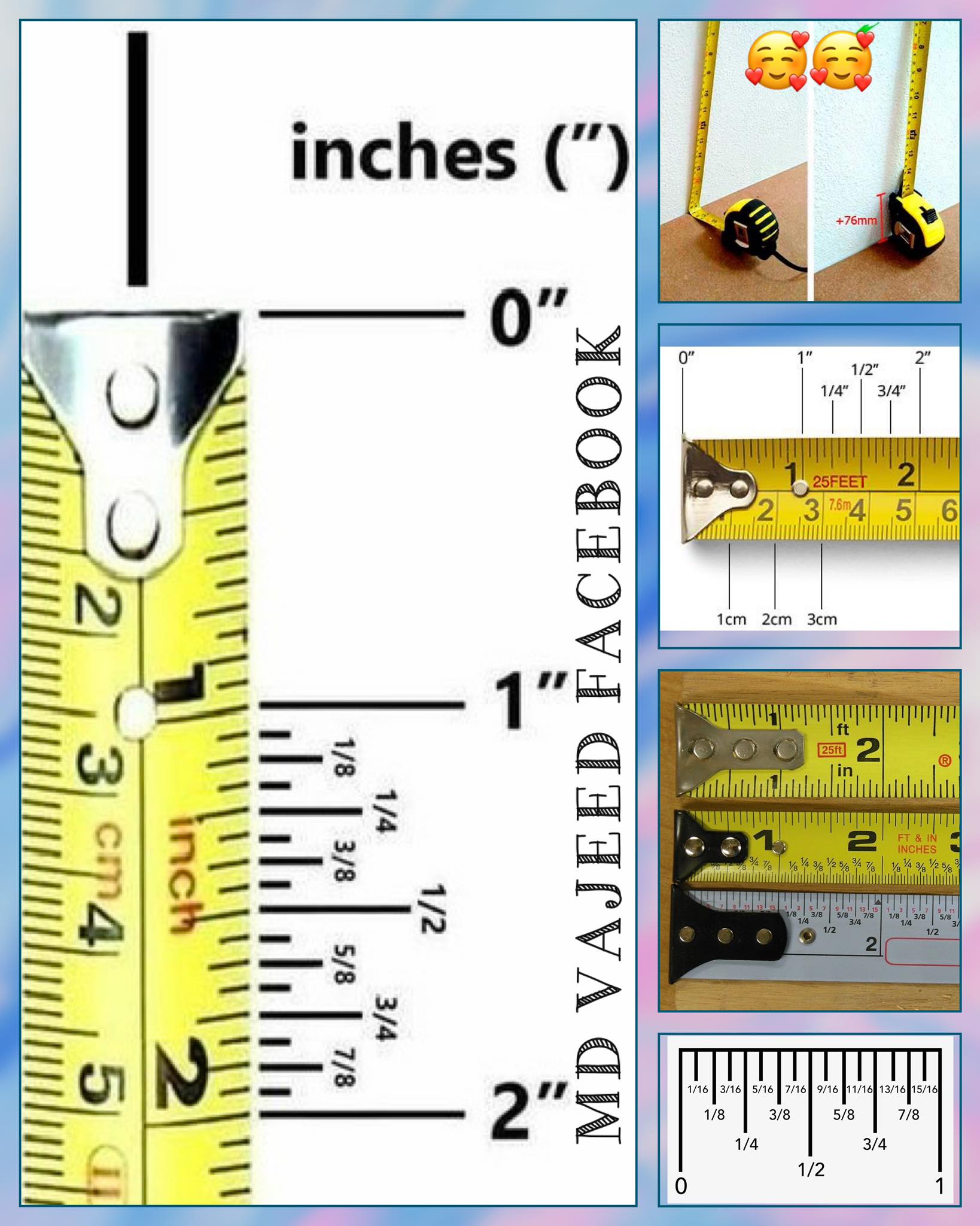 Md - How to Read a Measuring Tape – A detailed guide to understanding ...