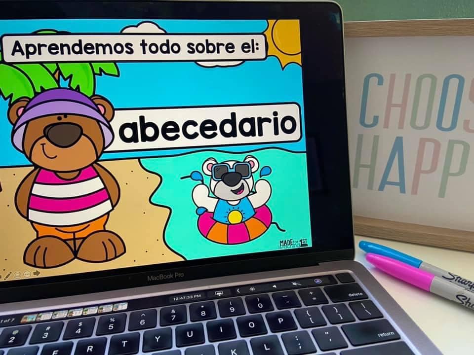 El abecedario ️ PowerPoint⬇️... - Made for Teaching 1st