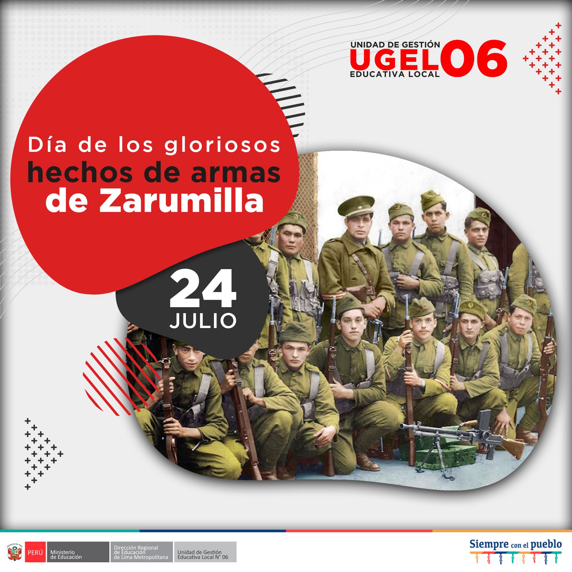 Ugel 06 Un DÍa Como Hoy Conmemoramos El Día De Los 6378