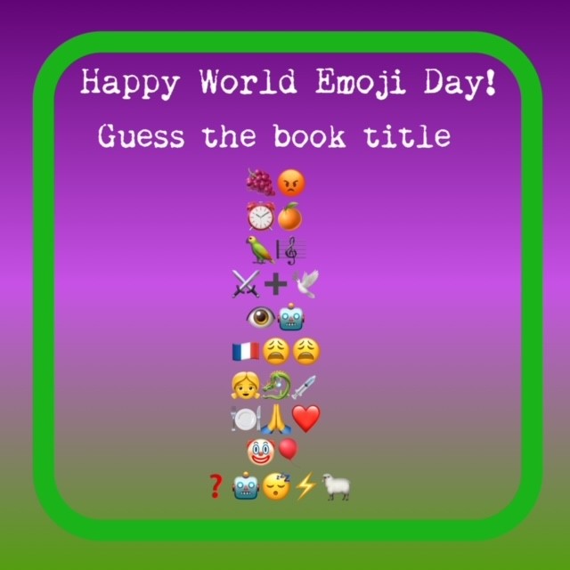 Bushey Library - Happy World Emoji Day! Can you guess the...