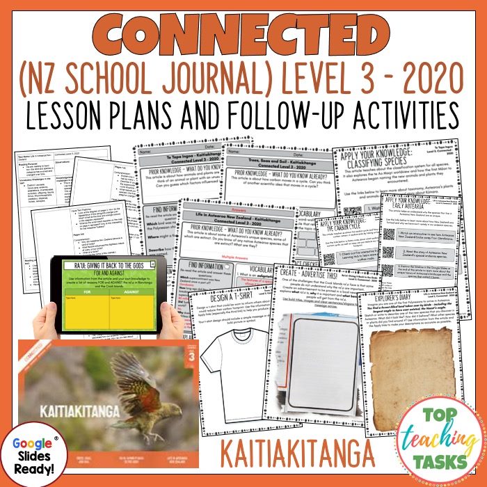 Our Connected NZ... - Top Teaching Tasks Teaching Resources