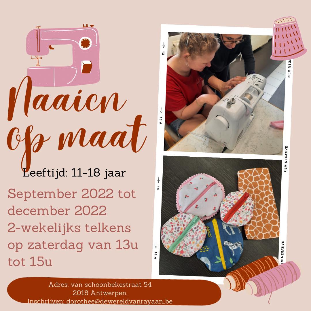 ️naaien Op Maat ️ Voor De Wereld Van Rayaan Vzw