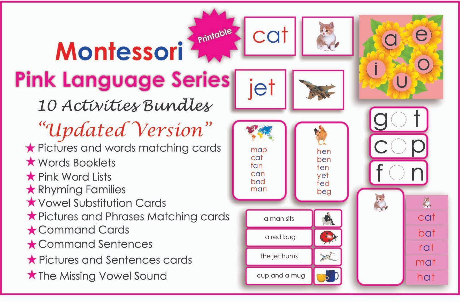 Montessori Pink Language Series | Facebook