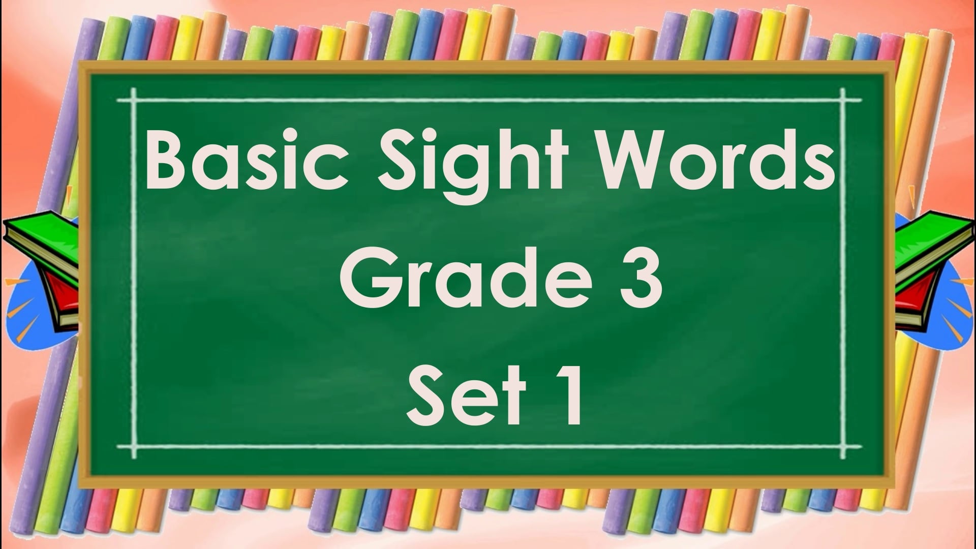 MJL Channel - Basic Sight Words for Grade 3. Set 1-5 is... | Facebook