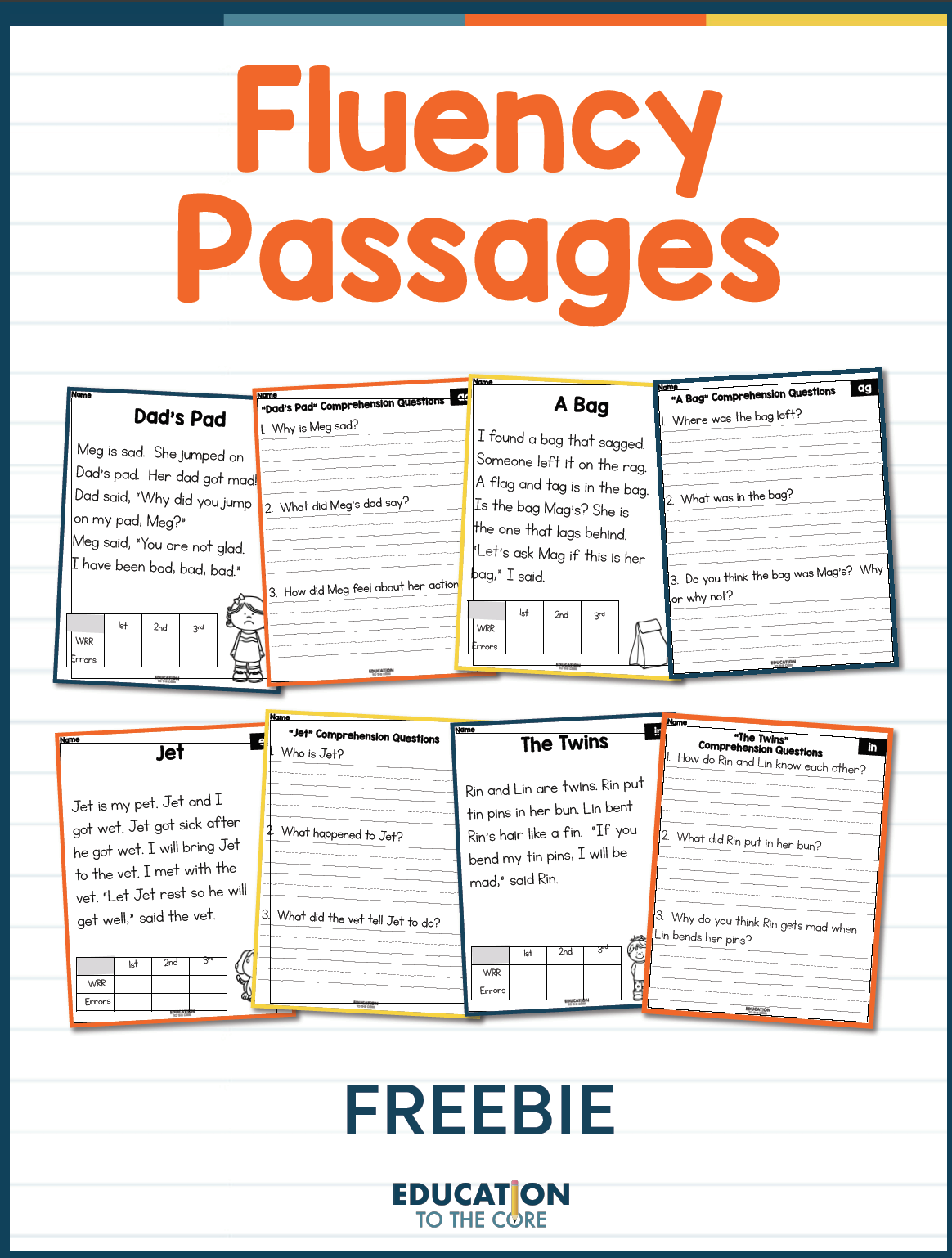 Try our Phonics-Based Fluency... - Education to the Core