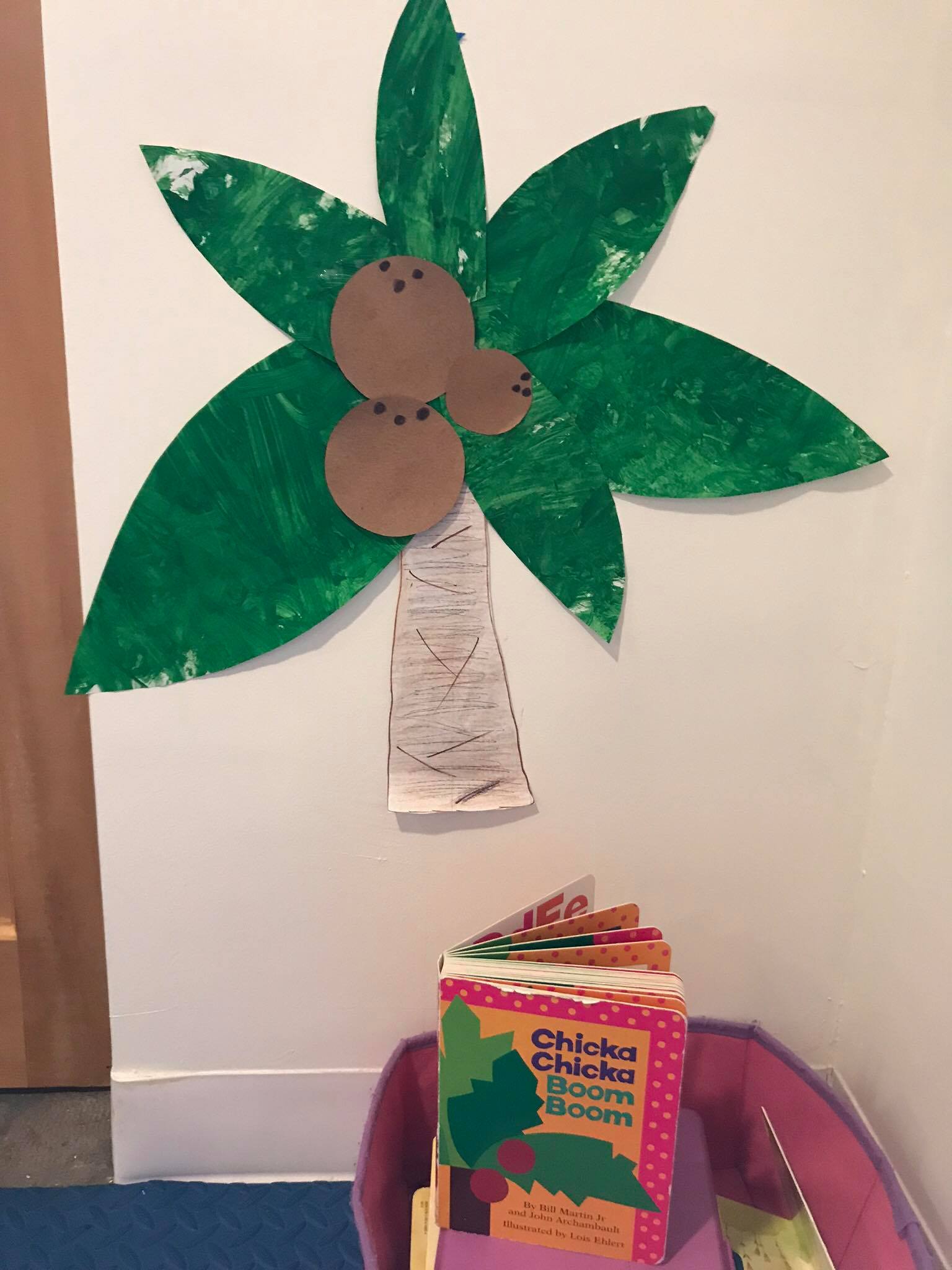 The classroom coconut tree... - Building Blocks BK