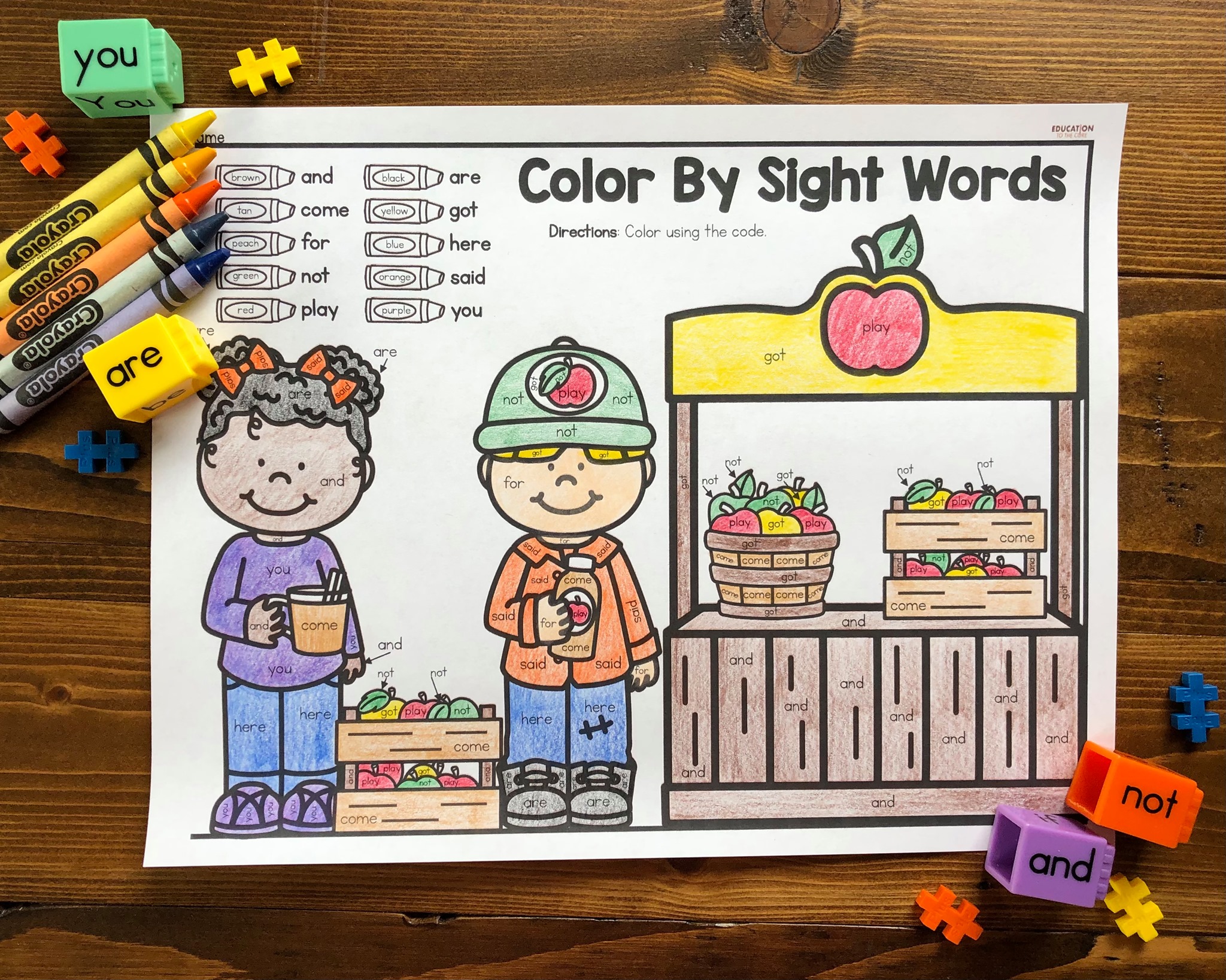 SEPTEMBER PACKET FOR 1ST GRADE 👀... - Education to the Core