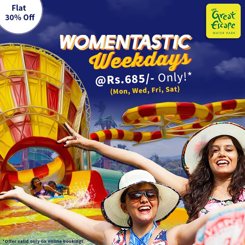 Assemble Your Girl Gang For The Great Escape Water Park